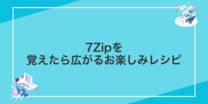7ZipとMacで解凍も圧縮もスイスイ！Windowsユーザー視点でやさしくガイド - WindowsポイントB